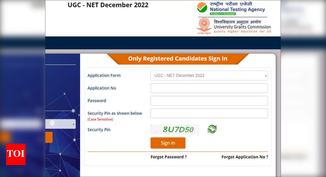 UGC-NET 2023: Application for December 2022 session ends today ...