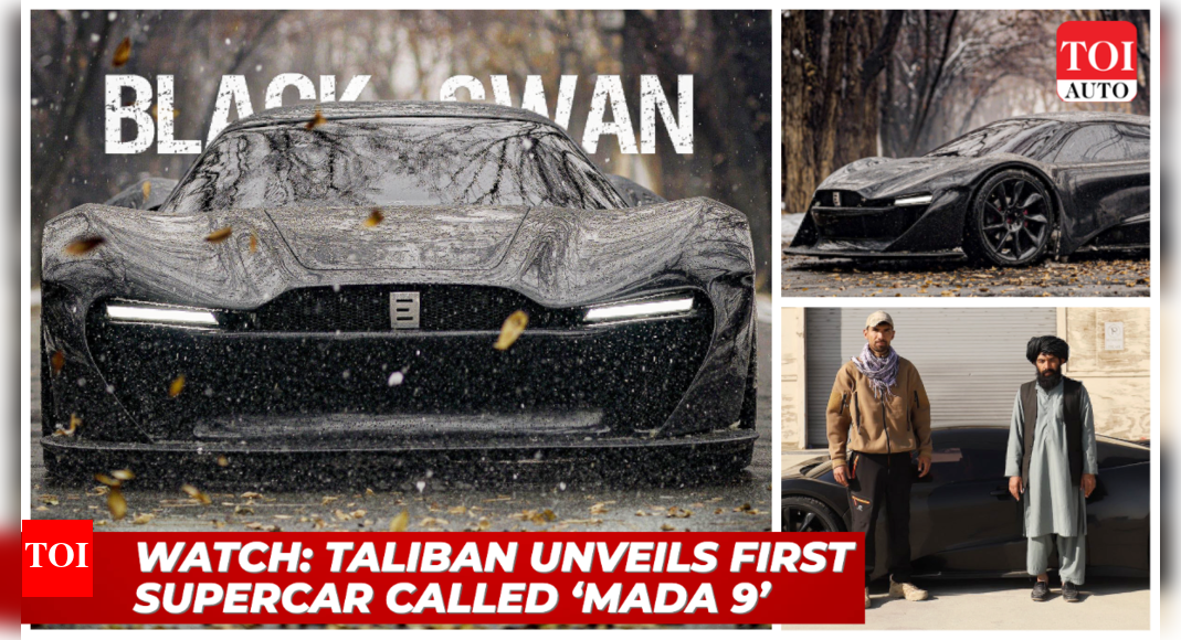 Taliban unveils 1st supercar 'Mada 9' with modified Toyota Corolla ...