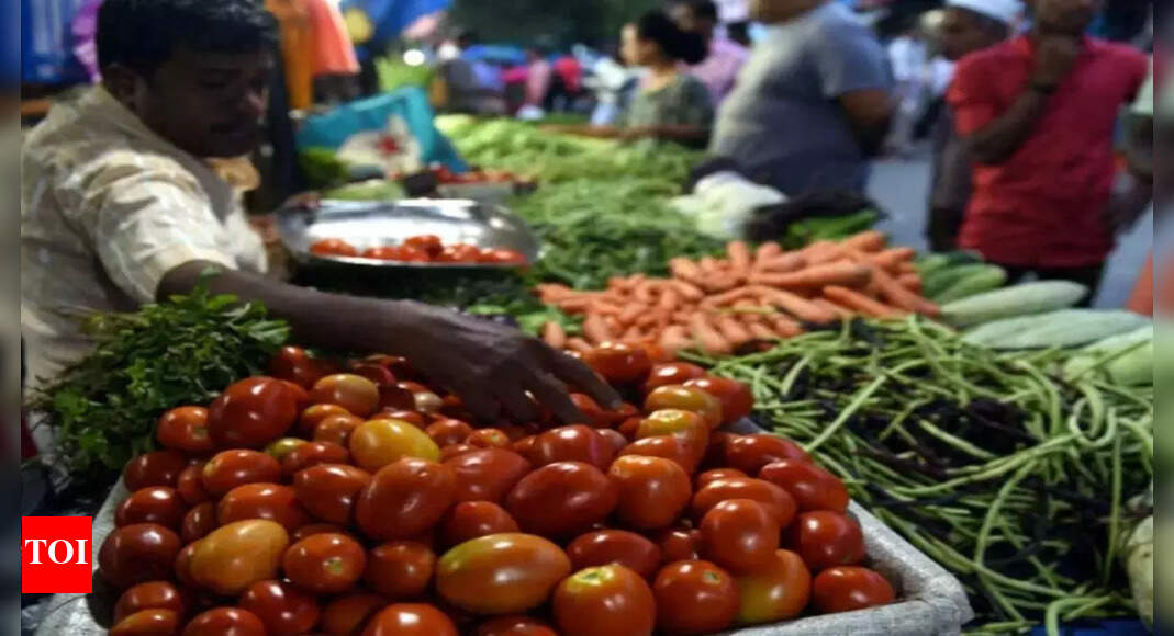 Wpi: WPI inflation dips to 22-month low of 4.95% - Times of India