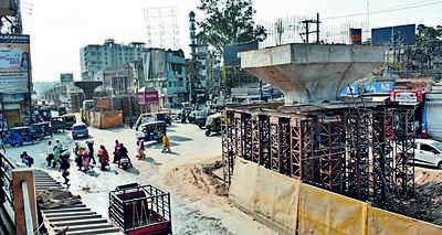 Kantatoli: Kantatoli Flyover Eyes December 2024 Opening | Ranchi News ...