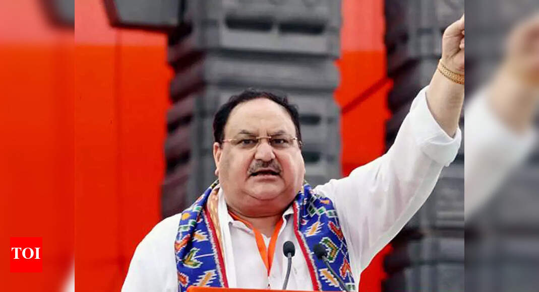 JP Nadda: BJP must win all 9 states in run-up to 2024 elections | India ...
