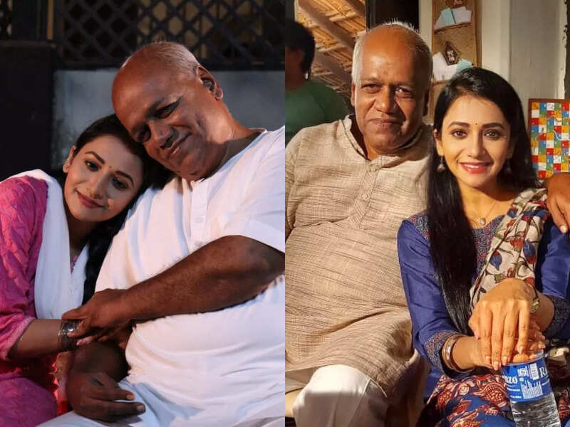 Jui Gadkari is delighted to work with senior actor Narayan Jadhav in Tharla Tar Mag after 11 ...