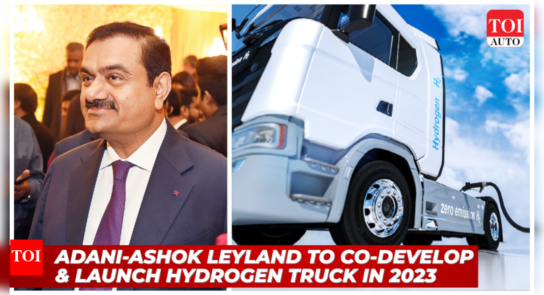 Adani inks deal with Ashok Leyland for co-developing hydrogen-fuel cell ...