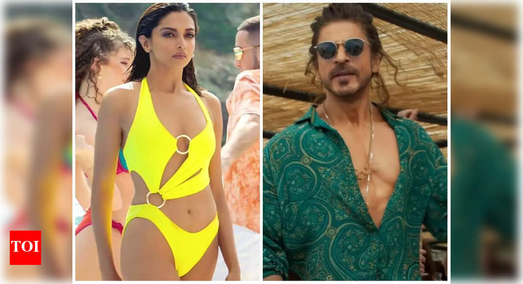 Amid ‘Besharam Rang’ controversy, Shah Rukh Khan says only Deepika Padukone can pull off a song ...