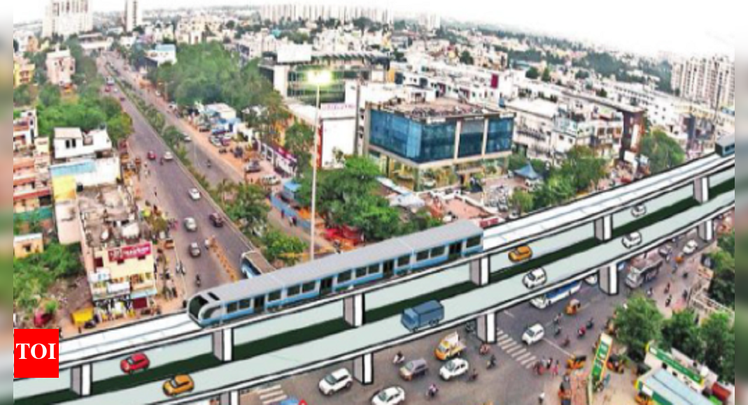 Ease of commute: Chennai Metro rail to build 5 flyovers at busy hubs ...