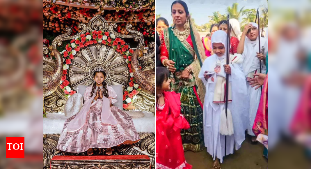 9-year-old girl from a family of Gujarat diamond trader becomes monk ...
