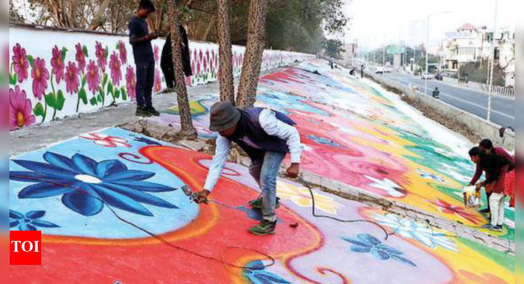 Shaheed Path: Beautified Shaheed Path to welcome G20 & GIS delegates in ...