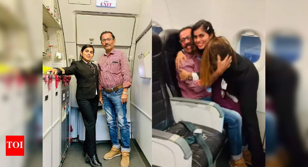 Pilot’s ‘sanskari’ gesture for her father strikes a perfect balance of ...