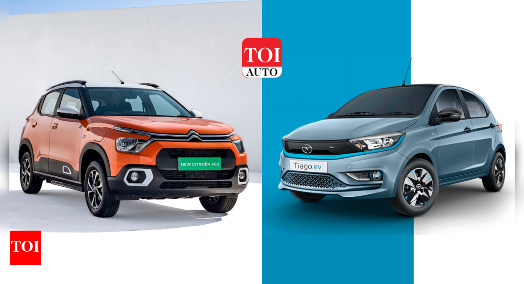 Citroen eC3 vs Tata Tiago EV: Specs, range, battery pack, charging ...