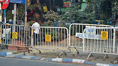 Drop gates, model pedestrian zone on Exide-Esplanade stretch in Kolkata ...