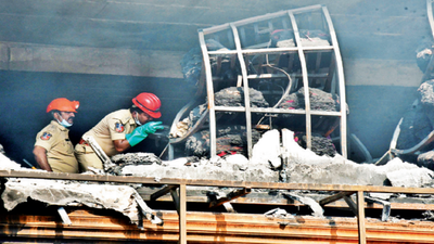 Charred body found in Secunderabad gutted building | Hyderabad News ...