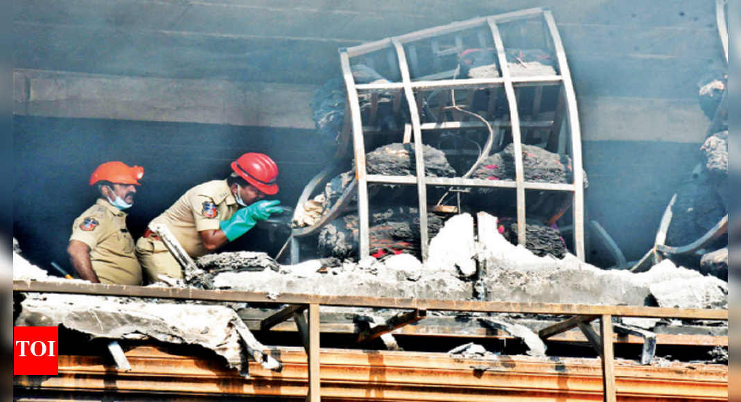 Charred body found in Secunderabad gutted building | Hyderabad News ...