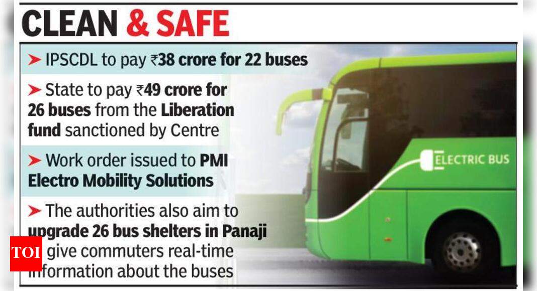 Deliveries of first batch of electric buses for Panaji to start from ...