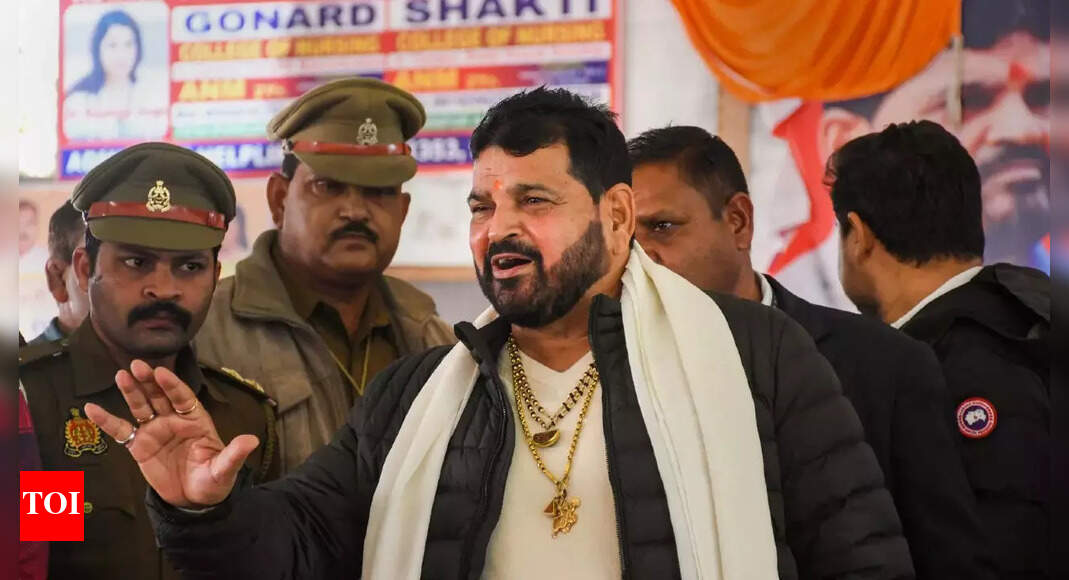 Gonda: How Gonda strongman Brij Bhushan Singh's career soared before ...