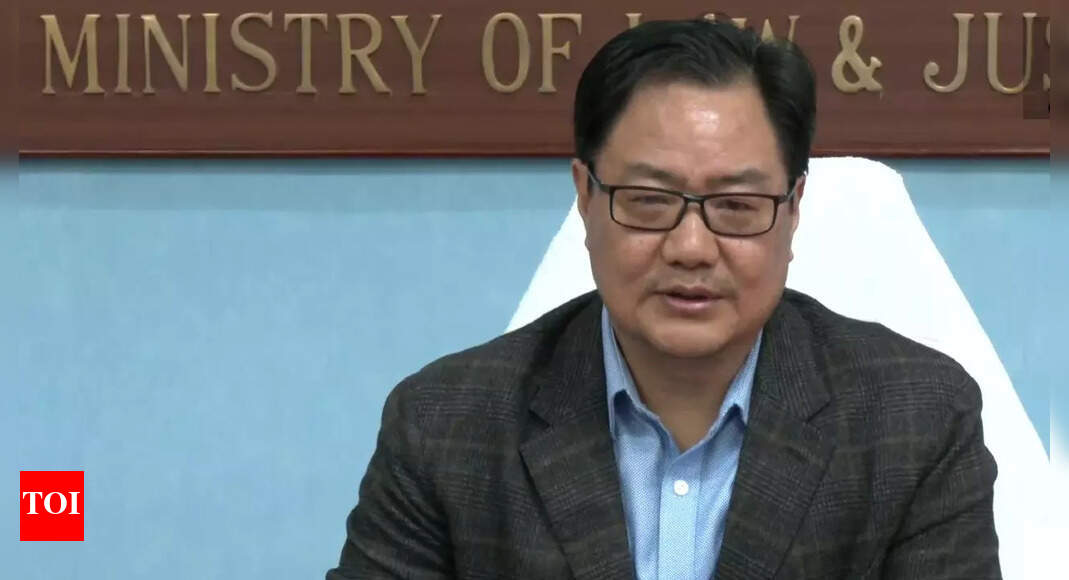 Kiren Rijiju: Supreme Court Collegium | Kiren Rijiju: ‘Sane view’, says Union law minister Kiren ...