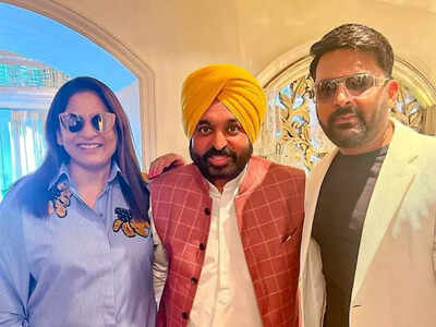 Kapil Sharma and Archana Puran Singh meet with Punjab CM Bhagwant Mann ...