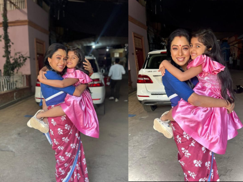Anupamaa actor Rupali Ganguly wishes her little co-star Asmi Deo on her birthday; see pics ...