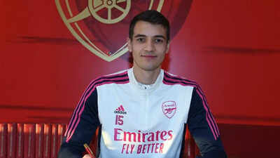 Arsenal sign Polish defender Jakub Kiwior | Football News - Times of India