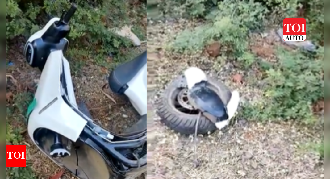 Ola S1 rider suffers serious injuries as front suspension breaks after ...