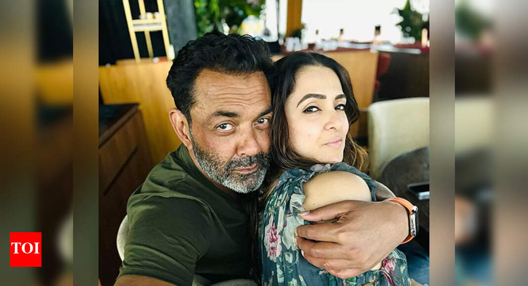 Check out Bobby Deol's cute birthday wish for wife Tania Deol | Hindi ...
