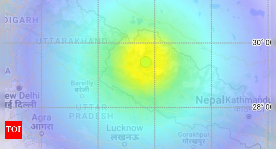 Delhi Earthquake News Today: Earthquake of magnitude 5.8 strikes Nepal ...