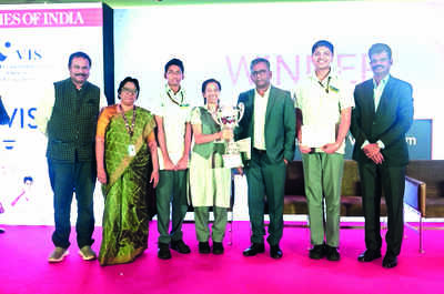 Times Nie Vista: Bhavan’s Rajaji Vidhyashram Team Bags First Prize In ...