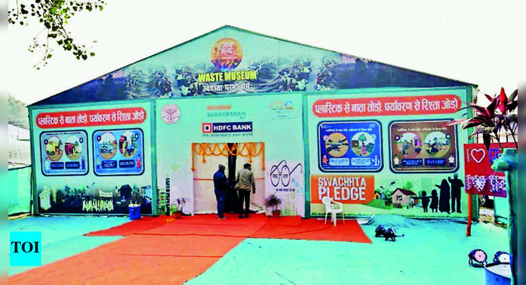 Waste Museum Showcasing Usesof Garbage In Spotlight At Mela | Allahabad ...