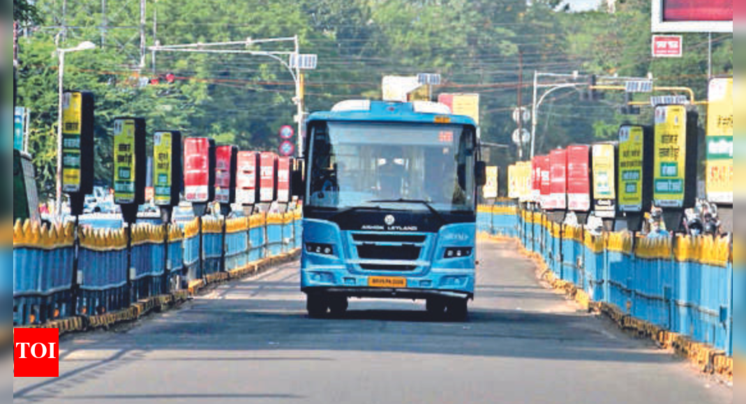 Digital cashless bus service to start today in Indore | Indore News ...