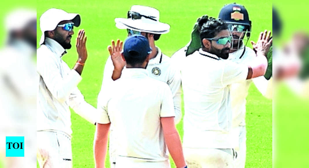 Jaddu Takes One, Tn Fail To Score Big | Chennai News - Times of India