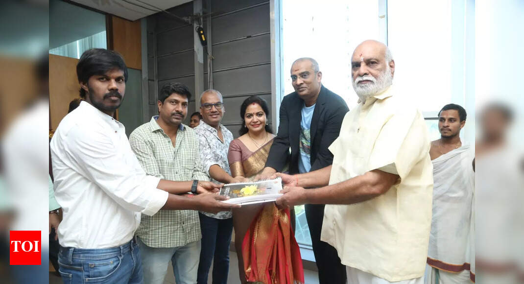 Legendary director Raghavendra Rao launches Singer Sunitha's son's film ...