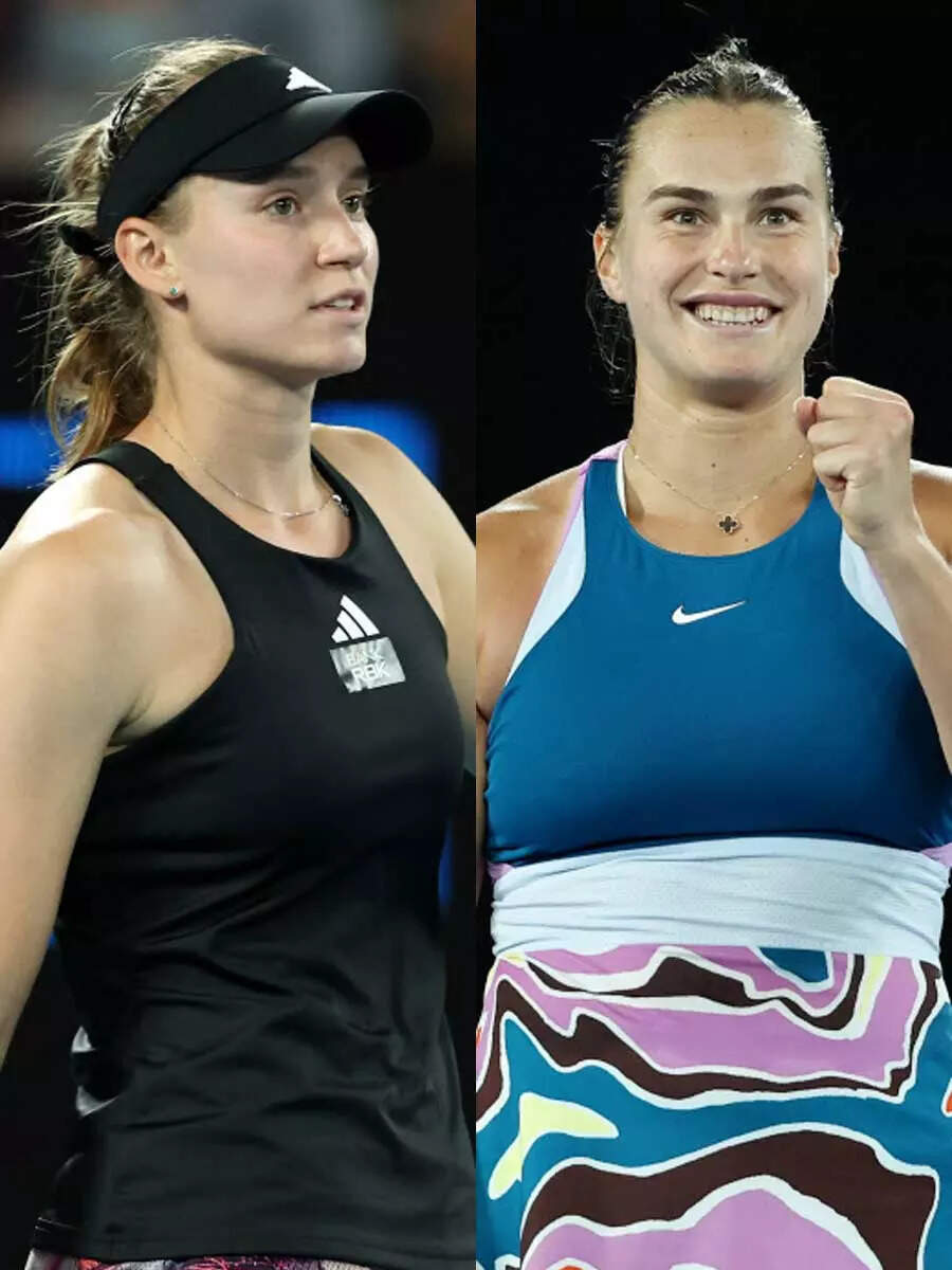 Australian Open: Rybakina, Sabalenka march into final showdown | Times of India