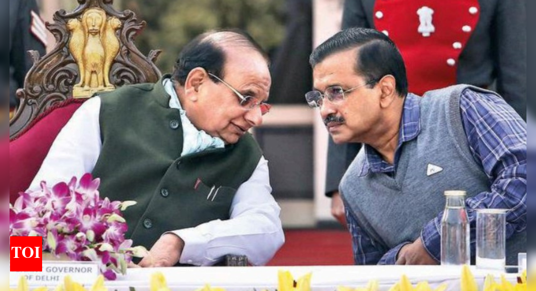 Arvind Kejriwal | VK Saxena: Citing Punjab visit, Delhi CM Arvind Kejriwal refuses LG VK Saxena ...