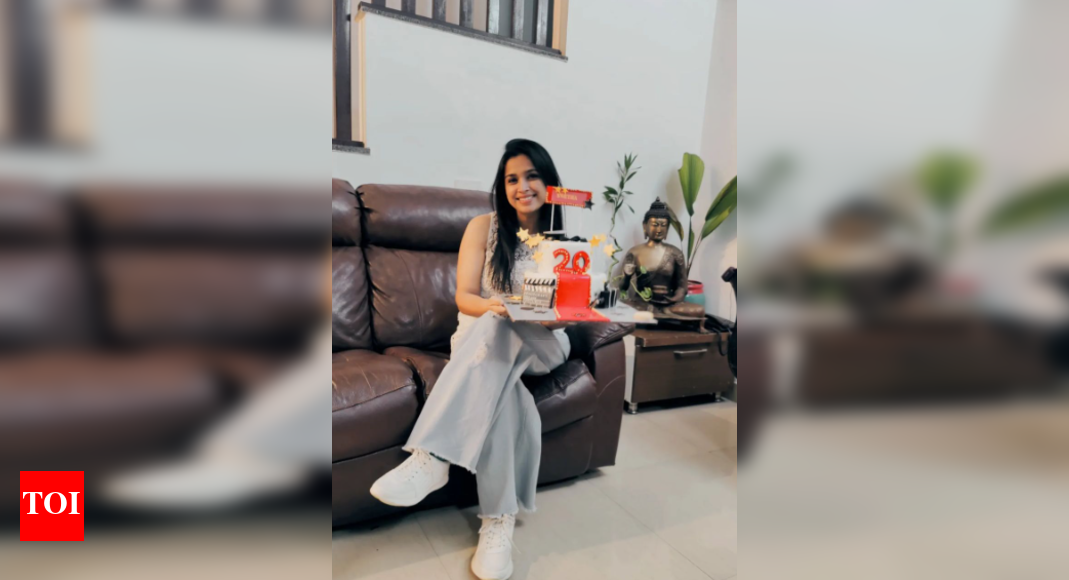 Swetha Changappa completes two decades in television industry - Times ...