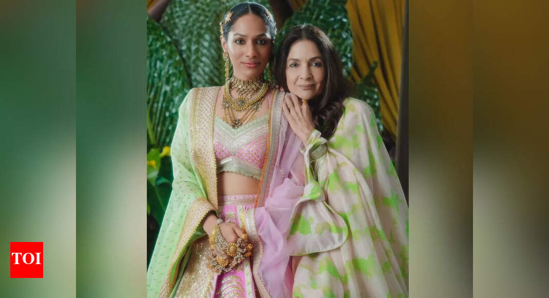 Neeta Gupta feels ‘ajeeb see shanti’ and ‘khushi’ as daughter Masaba ...