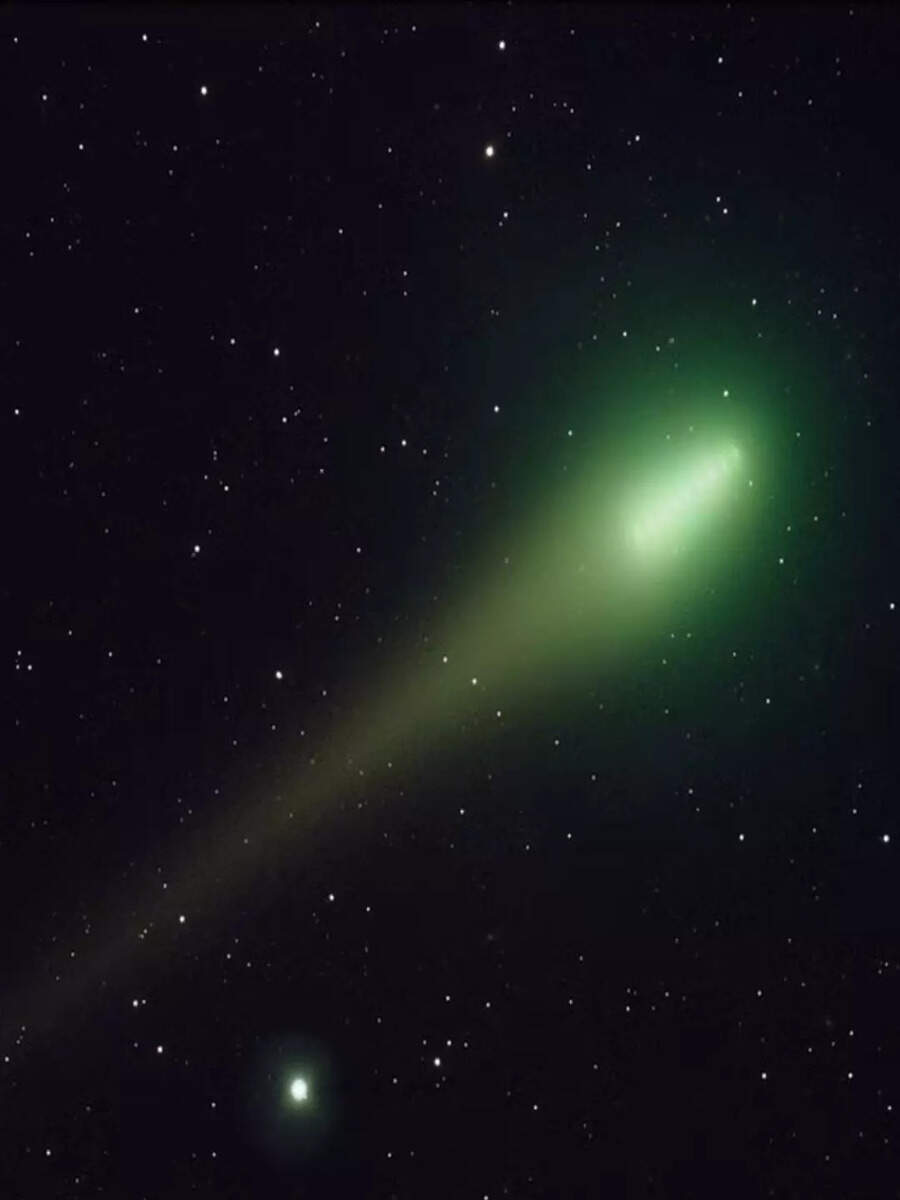 Rare green comet visible from Earth after 50,000 years | Times of India