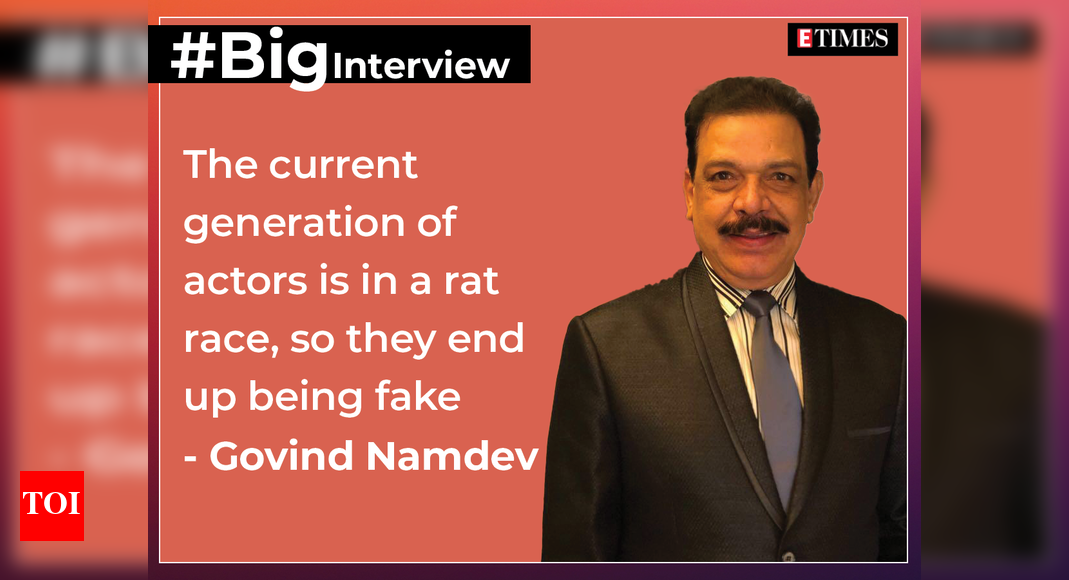 Govind Namdev: The current generation of actors is in a rat race, so ...