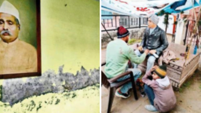 Lala Lajpat Rai: Library named after Lala Lajpat Rai battles neglect ...