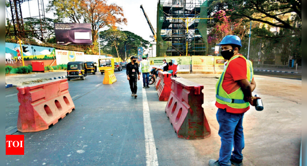 Model Colony: Right turns to come back at key Model Colony junction in ...