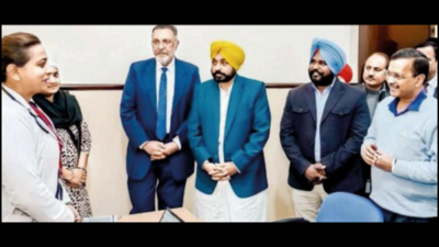 AAP govt in Punjab throws open 400 clinics, but 'Aam Aadmi' in name under fire | Chandigarh News ...