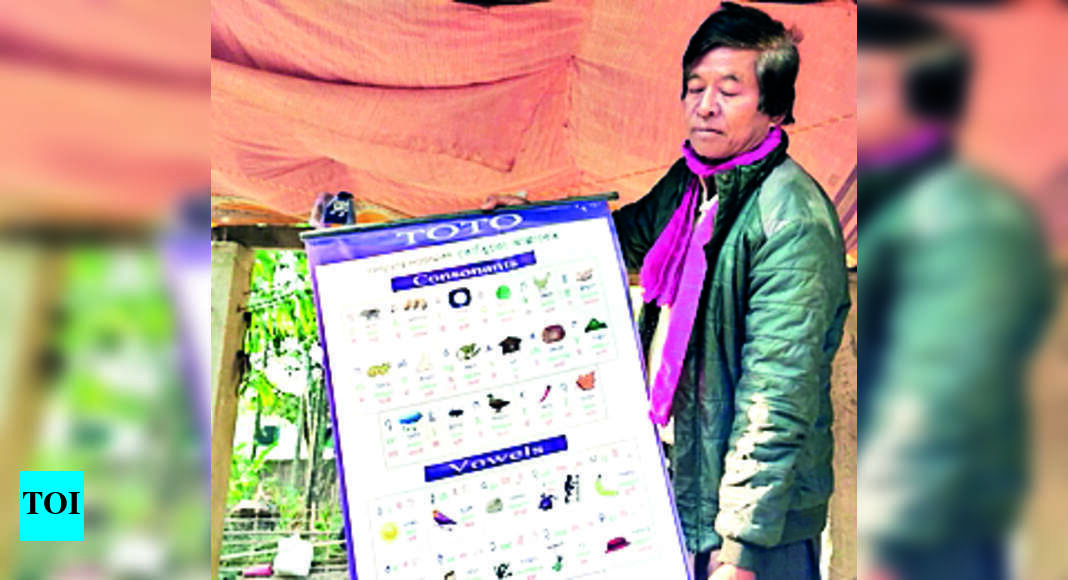 Toto: Padma For Toto Alphabet Creator Brings Hope For Community ...