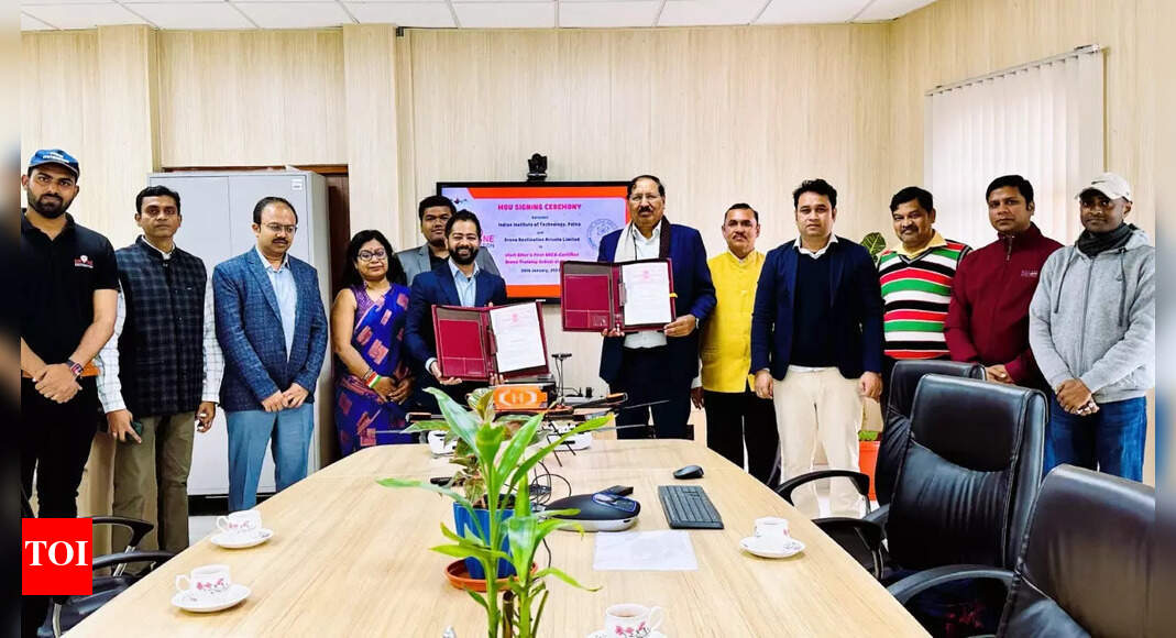 IIT Patna ties up with Drone Destination to open Bihar's 1st govt ...