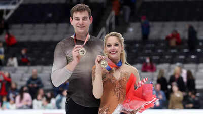 World champions Alexa Knierim, Brandon Frazier win US pairs figure ...
