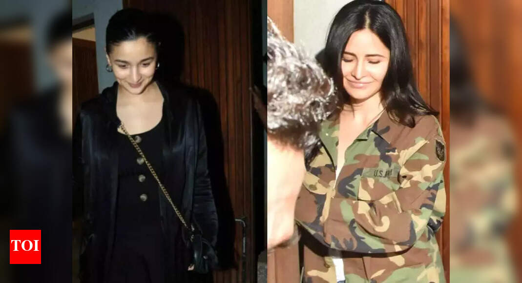 Alia Bhatt and Katrina Kaif visit Zoya Akhtar’s house; fans speculate ...