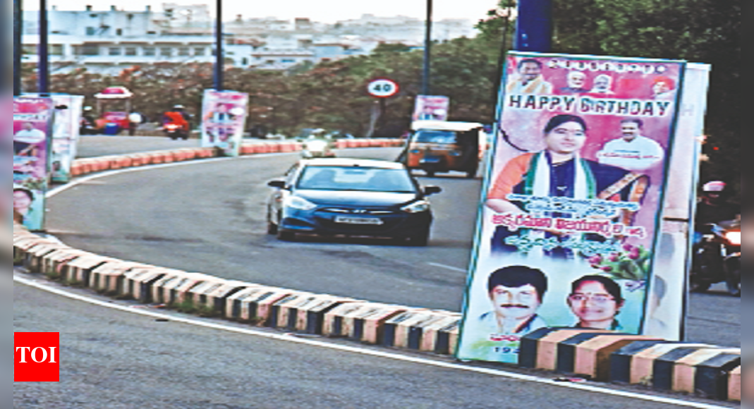 Flex-makers Doubt Cloth Banner Viability | Visakhapatnam News - Times ...