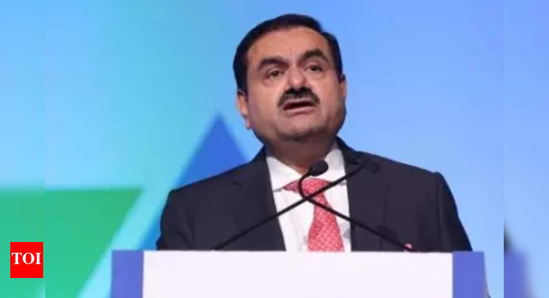 Gautam Adani Asias Richest Man In Eye Of A Storm Times Of India