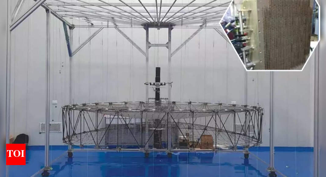 DRDO develops unfurlable antenna for space radar | India News - Times ...