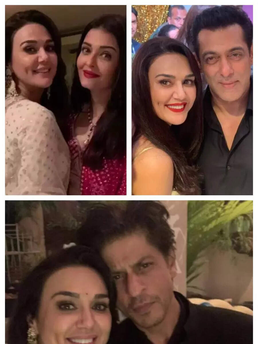 Preity Zinta's photos with her Bollywood buddies | Times of India