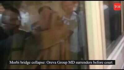 Morbi bridge collapse case: Oreva Group MD Jaysukh Patel surrenders; sent to judicial custody ...