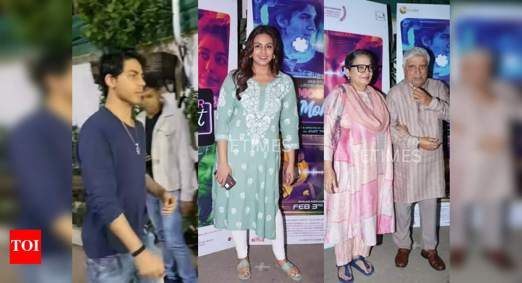 Aryan Khan, Huma Qureshi, Shabana Azmi, Javed Akhtar: Celebs attend the ...