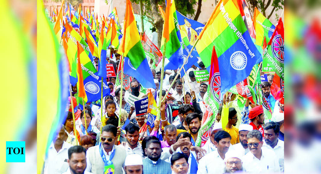 Aurangabad: Members Of Dalit & Muslim Communities Stage Protest ...